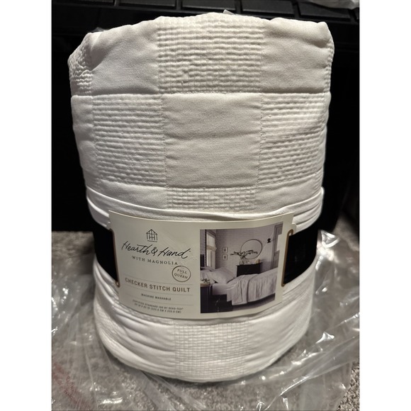 Threshold | Bedding | New Threshold 0 Cotton Double Cloth Stitch Quilt ...